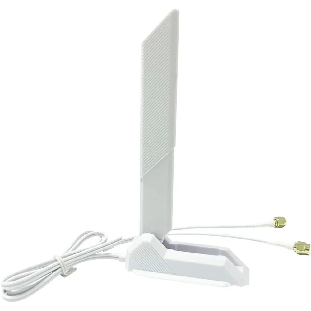 Внешняя трёхдиапазонная антенна Wi-Fi 6E Asus Rog Strix White