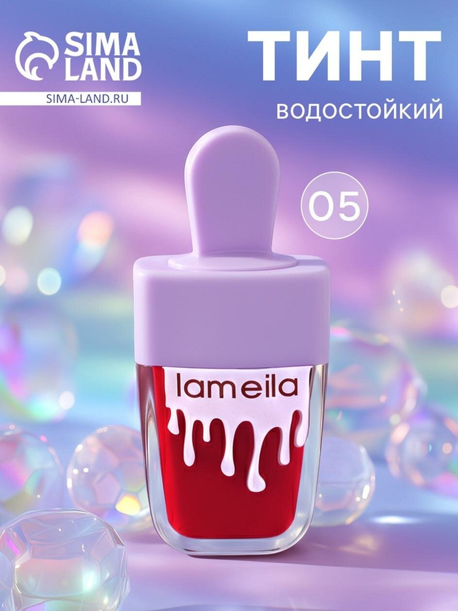 Тинт для губ LAMEILA, 8 гр, водостойкий, оттенок №5 , 10744864