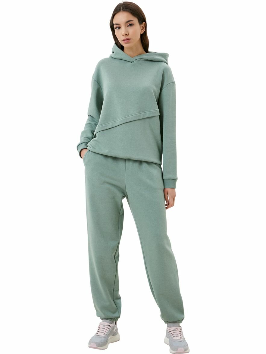 Брюки B.L.E.S. Trousers Rise, размер 48, зелёный — фото 1