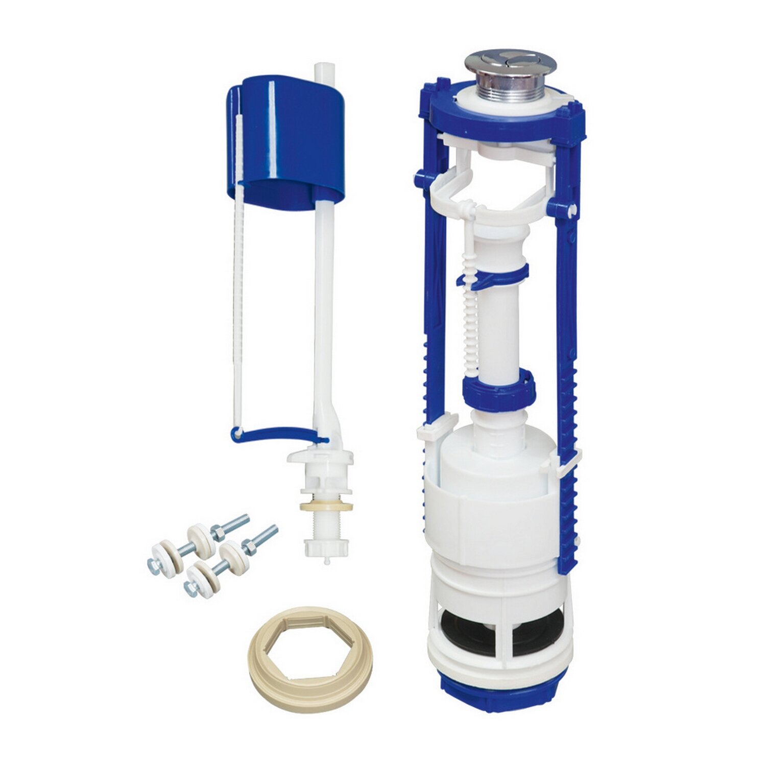 Арматура унив. Тула РБМ 2-х кноп. метал. ниж. подв. АС-12.1М