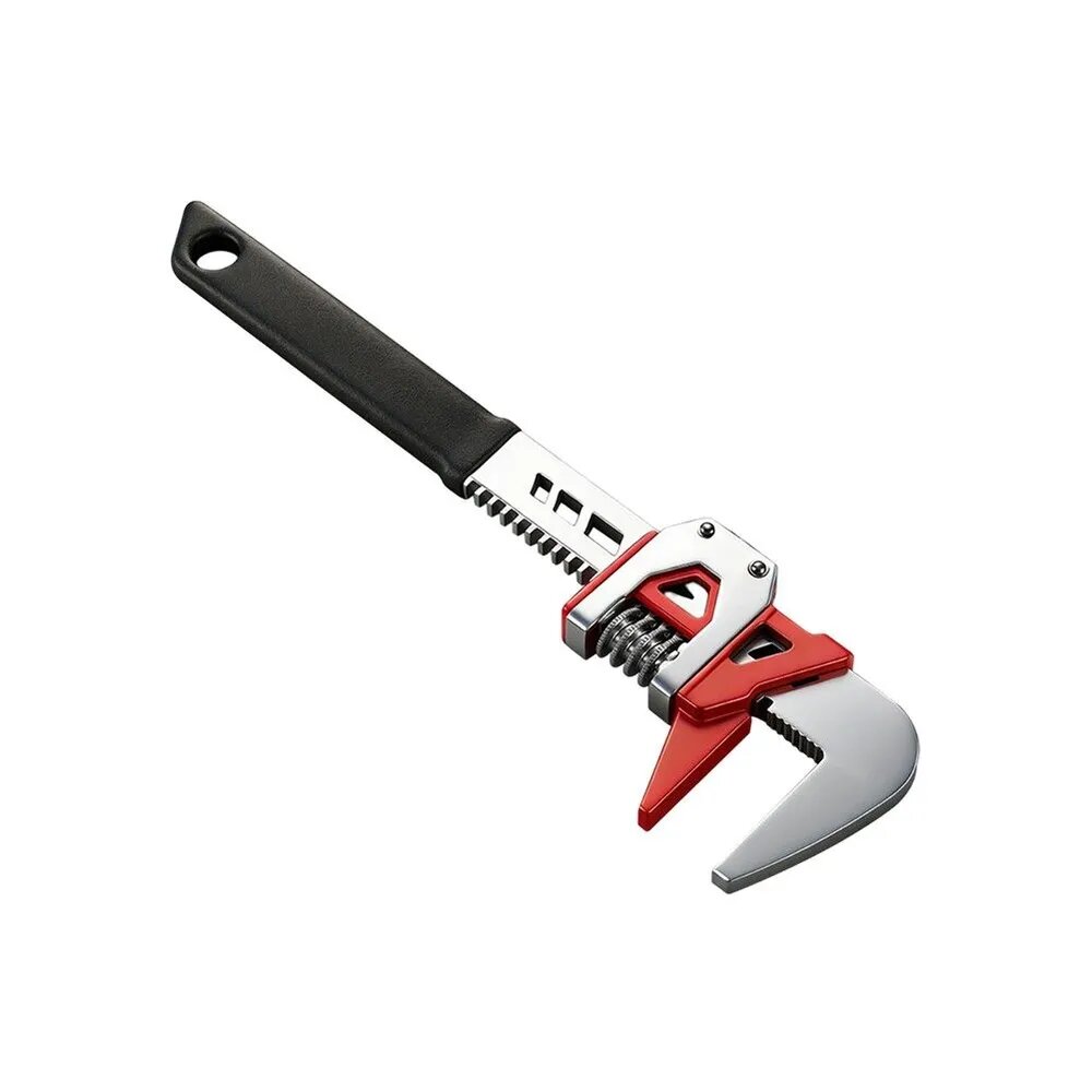 Сверхмощный 12-Дюймовый Разводной Трубный Ключ с Отверстием шириной 0-75 мм