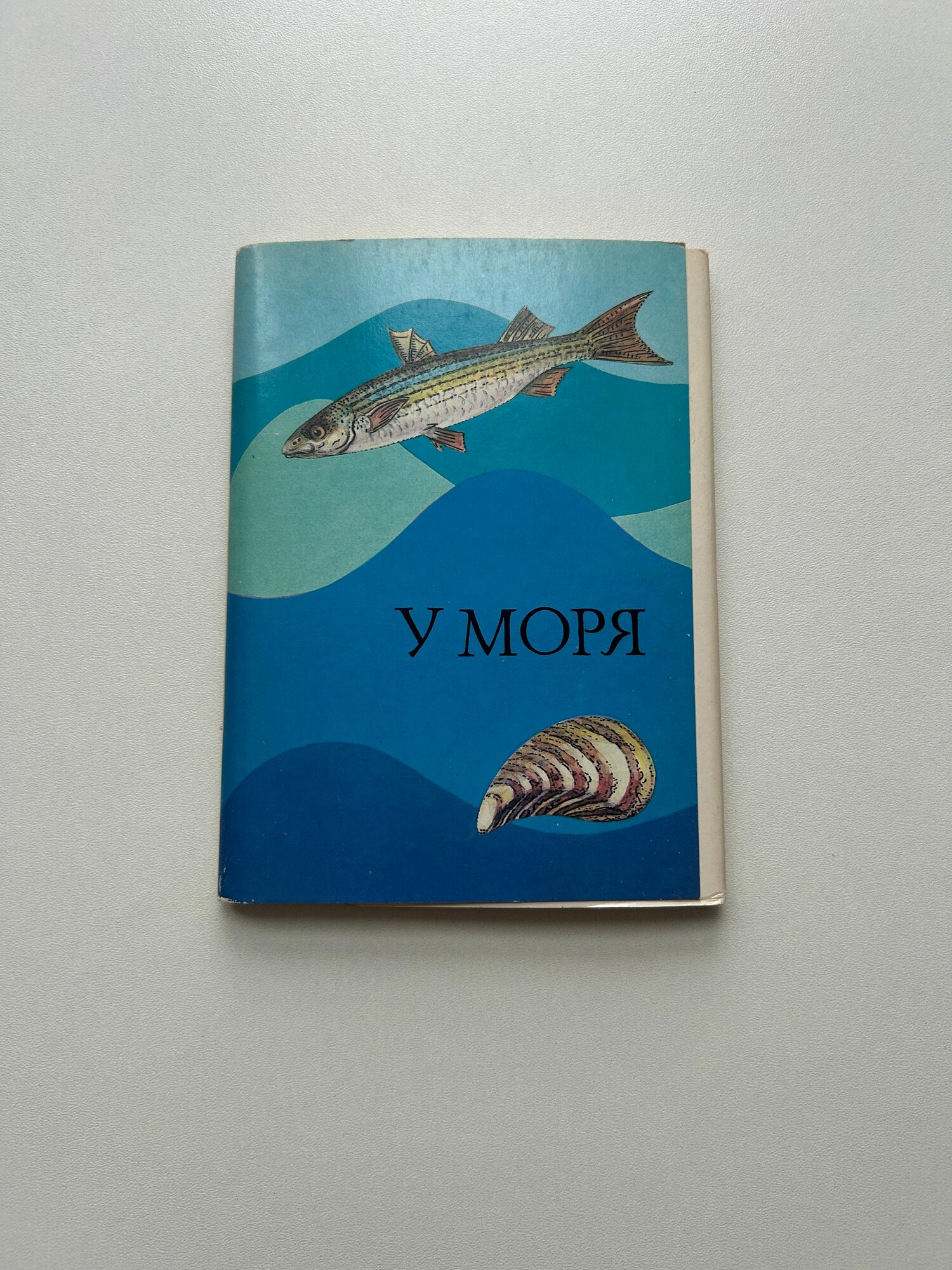 Набор винтажных открыток СССР "У моря. Выпуск 4". Изданы в 1983 году