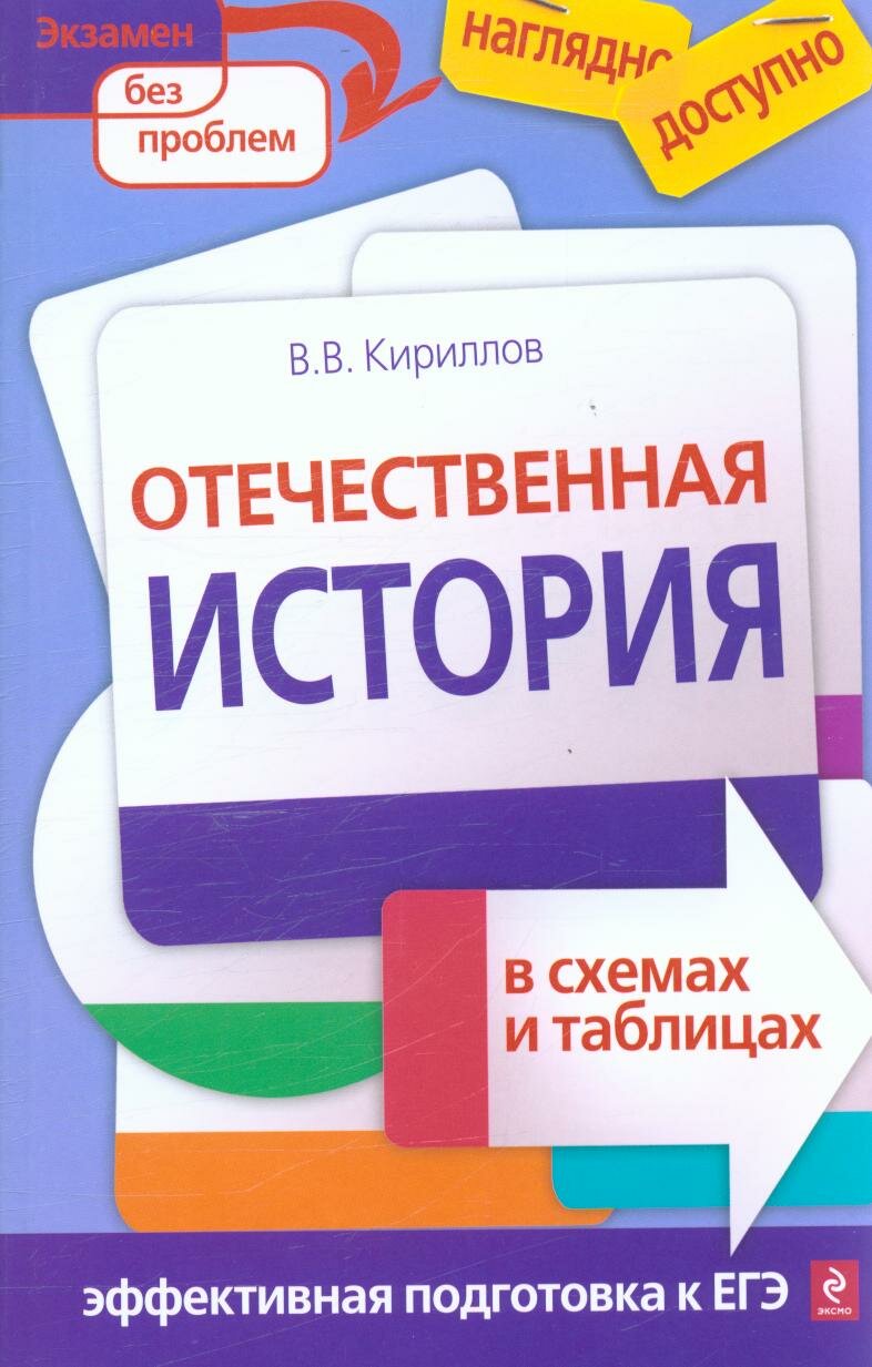 НаглядноИДоступно(о) Отечественная история в схемах и таблицах (Кириллов В. В.)