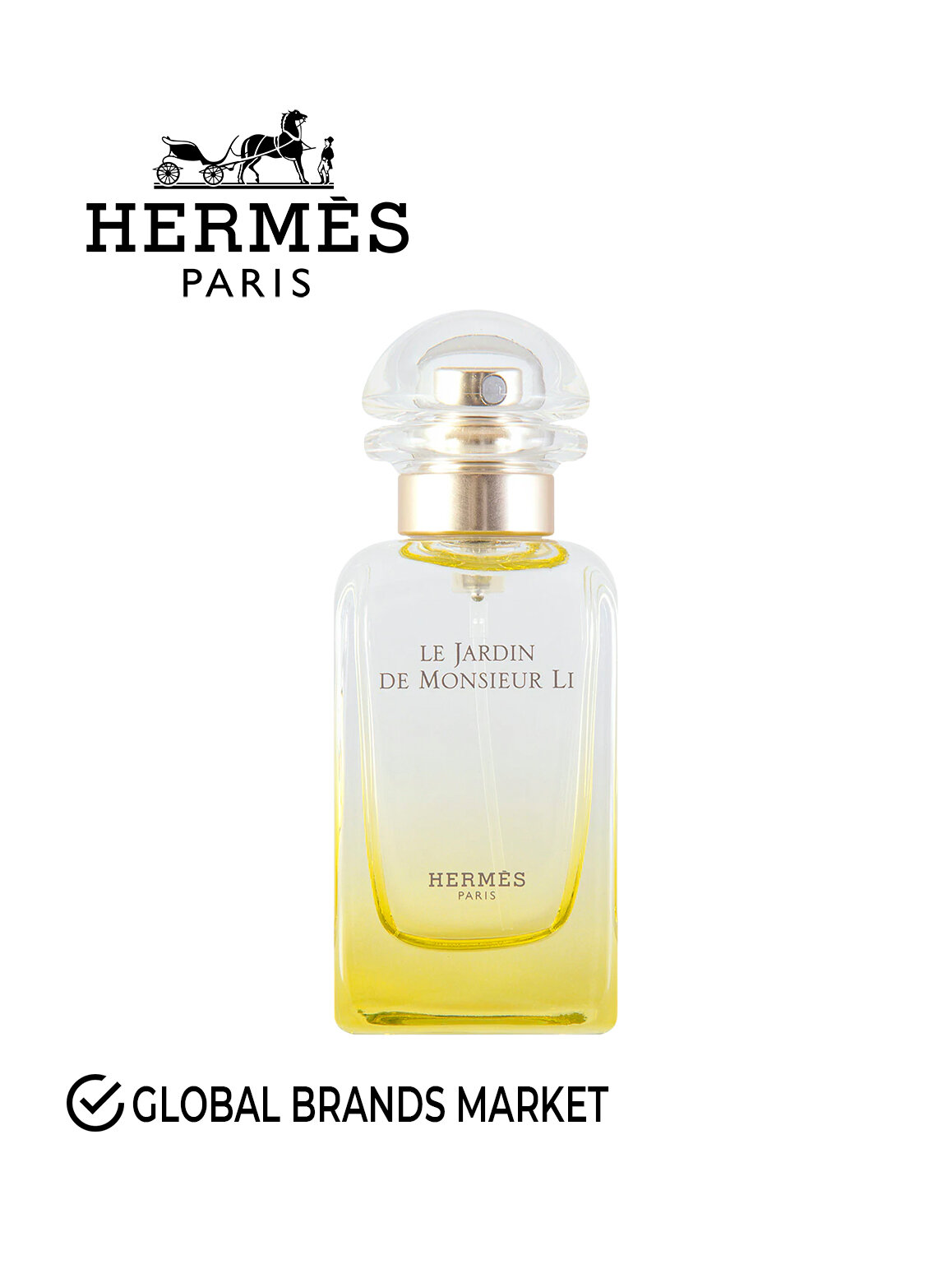 Туалетная вода унисексHermès Le Jardin de Monsieur Li Hermès, 50 мл, цитрусовые-фужерные
