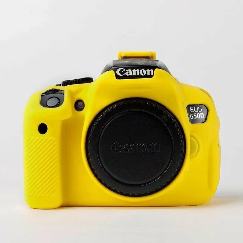 Защитный силиконовый чехол для фотоаппарата Canon EOS 600D /650D/700D ультра-тонкая полимерная из мягкого качественного силикона