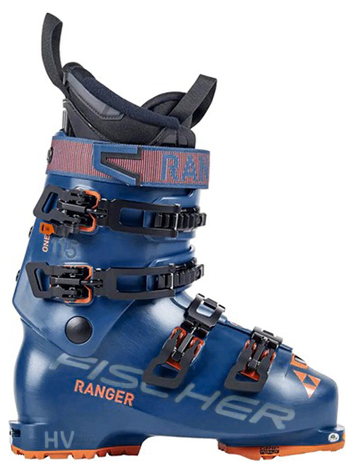 Горнолыжные ботинки Fischer Ranger One 115 DYN VAC GW Blue/Blue 23/24 , для женщин , синий