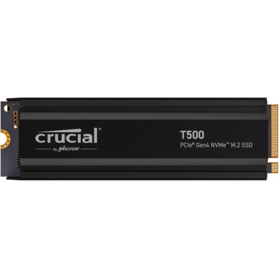 SSD диск Crucial M.2 2280 T500 PCIe 4.0 x4 1TB (CT1000T500SSD5)
