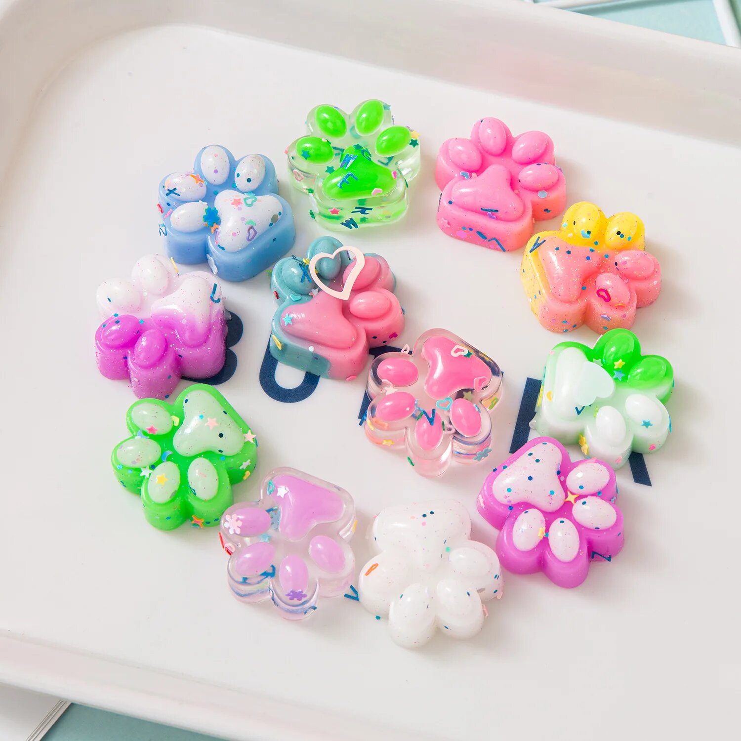 Набор мини-сквишей из латекса 10/20 шт Random color 10pcs
