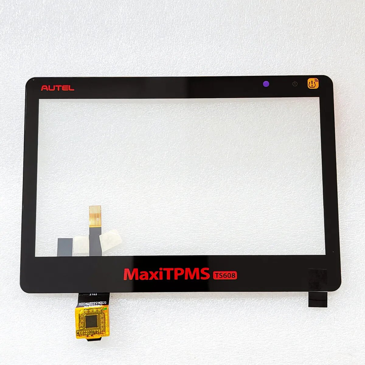 Стеклянная панель дигитайзера сенсорного экрана для AUTEL MaxiTPMS TS608