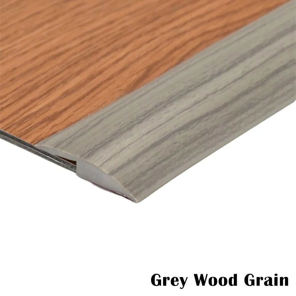 ПВХ переходная полоса для пола, Цвет: 30x3mm, Grey Wood Grain