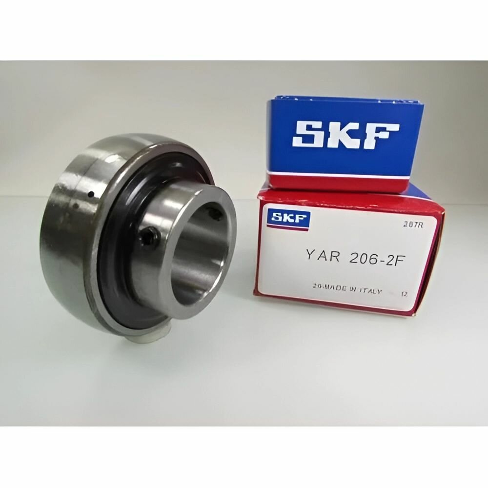 Подшипник SKF YET206-2F, шариковый, радиальный, 30х62х35.7мм