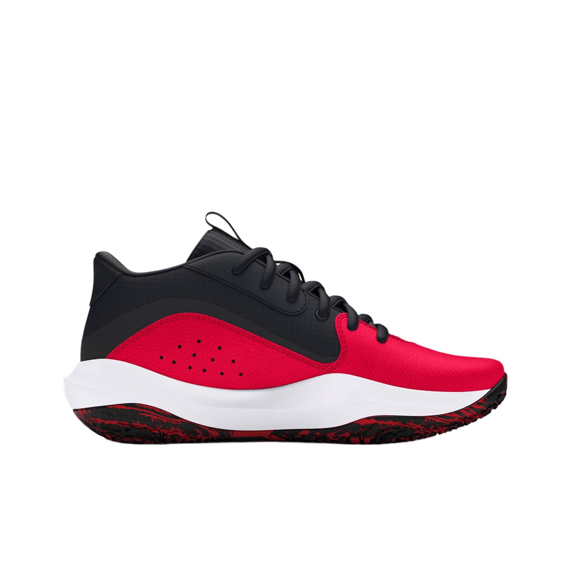 Кеды Under Armour Lockdown 7, размер EU 39 стопа (24,5CM), красный/черный/белый — фото 1