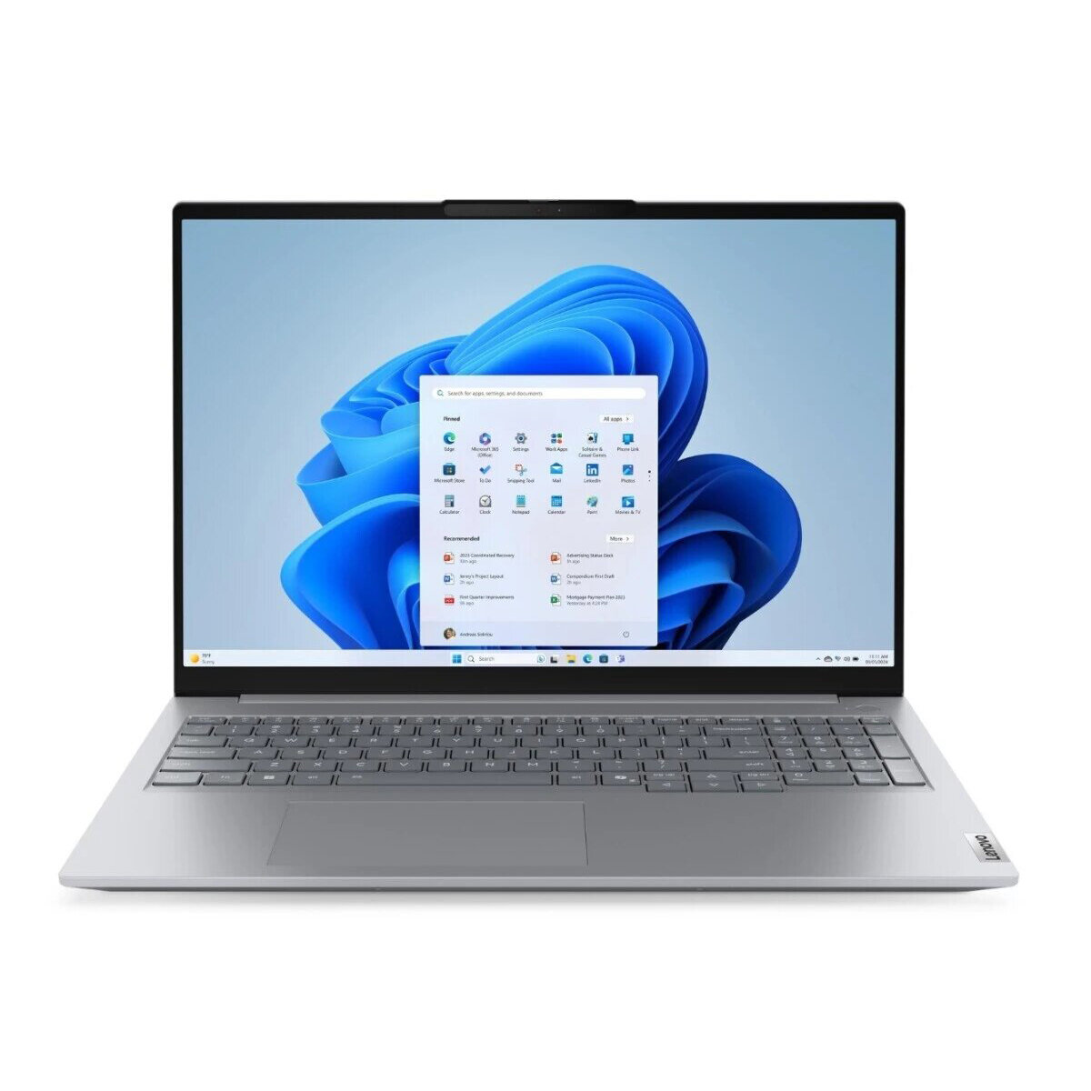 Ноутбук Lenovo ThinkBook 16 G8 IAL 16"WUXGA/U5-225U/16GB/SSD 1TB/Win11pro/серебристый