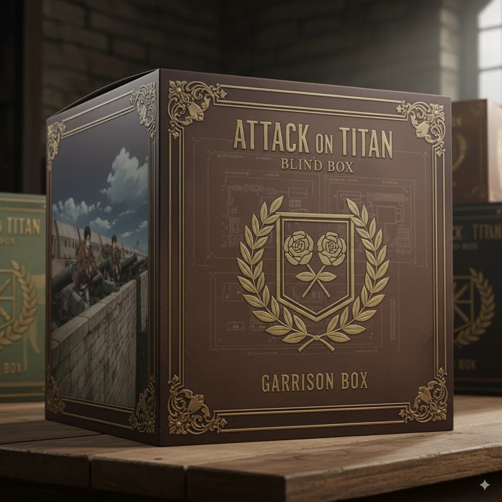 Attack on Titan Garrison Box Blind Box Bandai, Цвет: 10-15