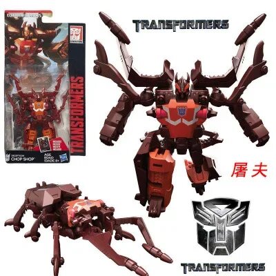 Transformers Combiner Wars Chop Shop, красный