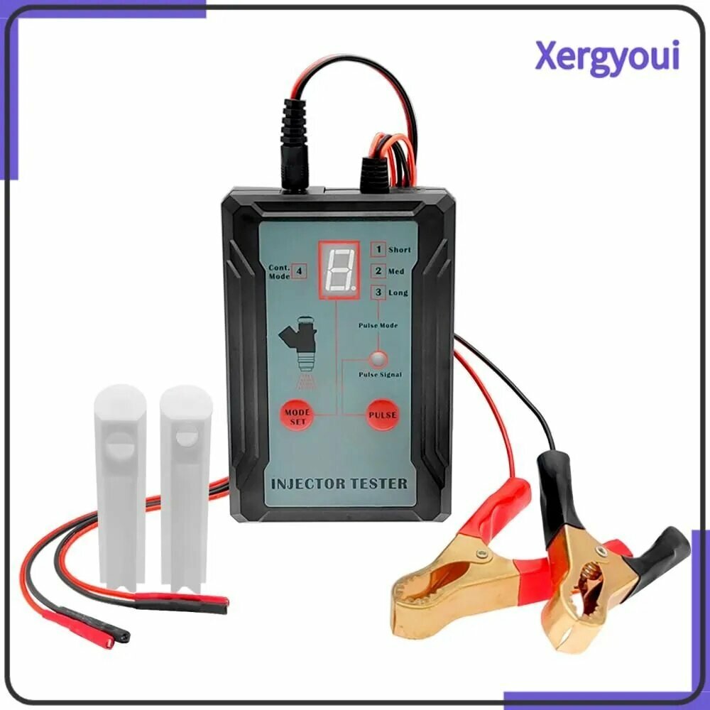 Тестер форсунок с защитой от короткого замыкания, для авто с бензиновым двигателем
