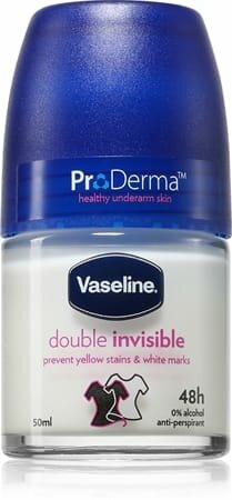 Дезодорант Vaseline Double Invisible Roll-On для женщин, 50 мл