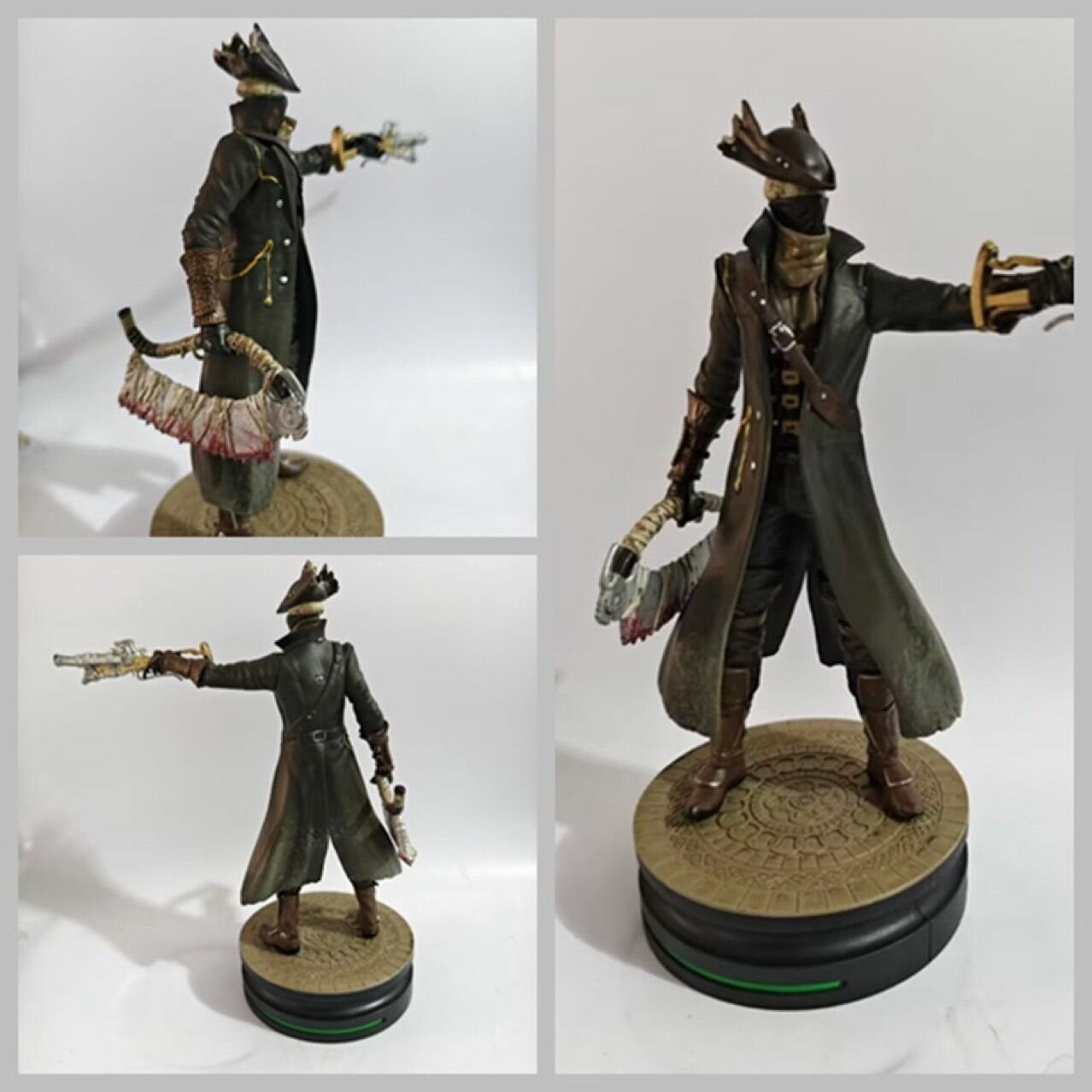 Шарнирная коллекционная фигурка HMTYQNB: Фигурка Охотник Bloodborne, высота 23 см, коллекционное издание