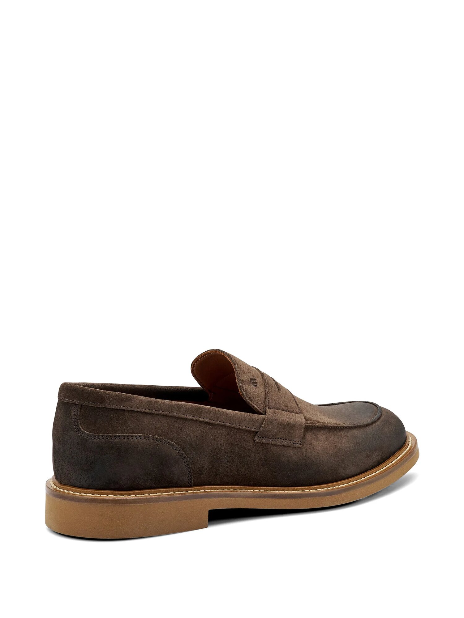 Лоферы Frau Distressed suede loafers, размер 41, brown — фото 1