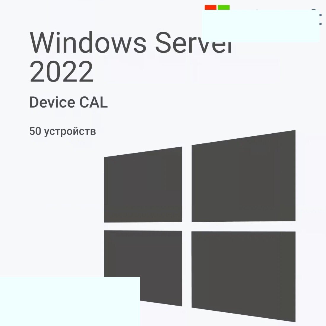 Ключ Microsoft Windows Server 2022 RDS 50 Device Cal, набор клиентских лицензий