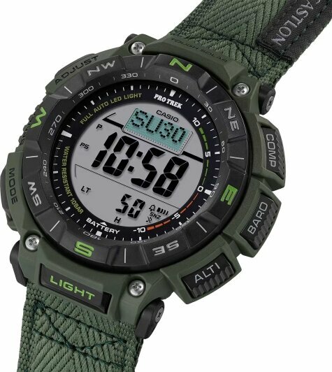 Наручные часы CASIO, зеленый — фото 1