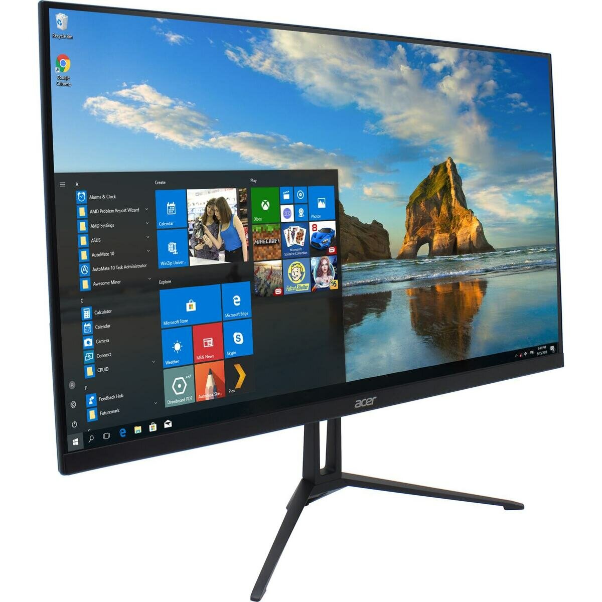 27" ЖК монитор Acer KG273UW2bmiippx (LCD, 2560x1440, HDMI, DP)
