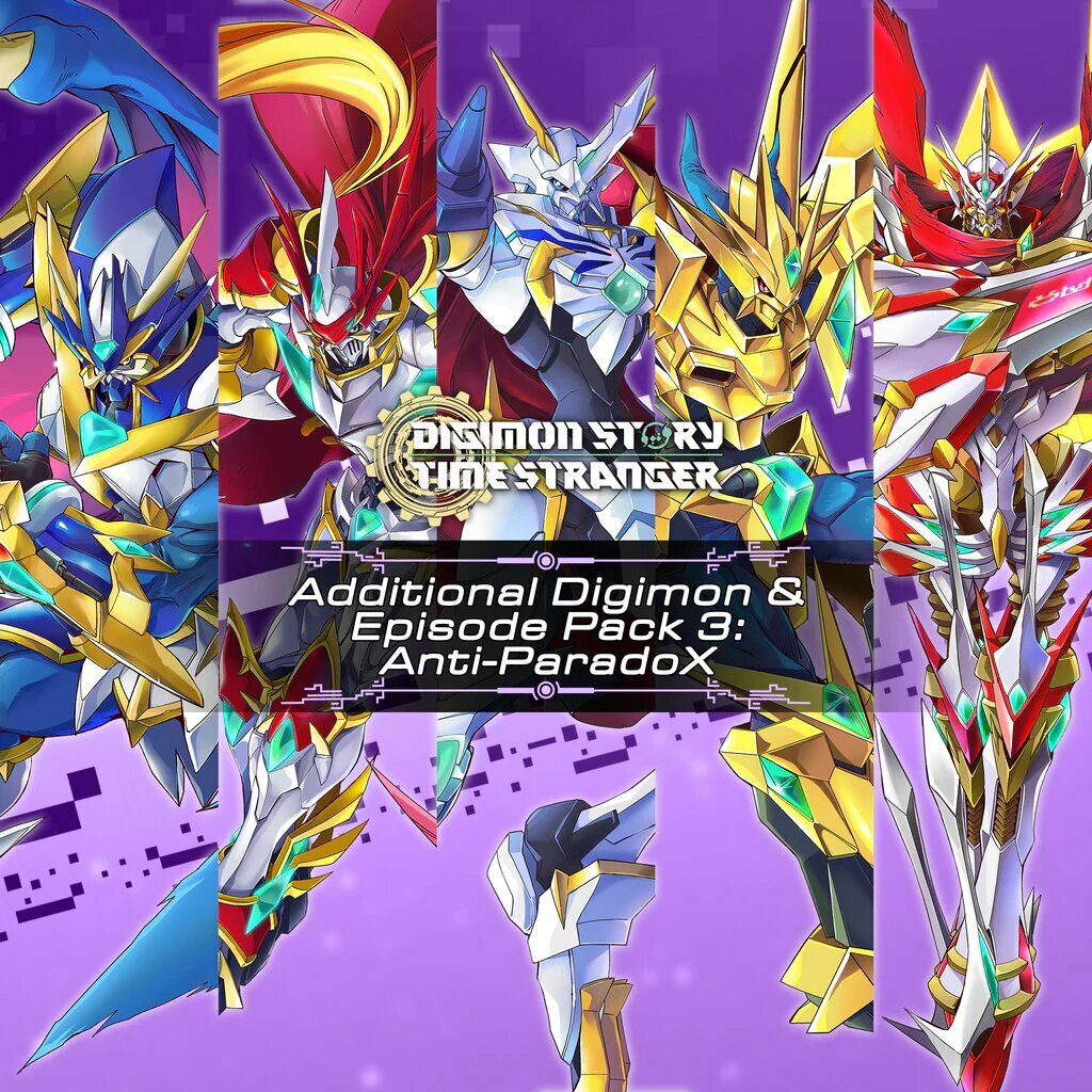 Дополнение Digimon Story Time Stranger - Additional Digimon & Episode Pack 3: Anti-ParadoX, цифровое издание PlayStation 5, регион Индия / код пополнения баланса