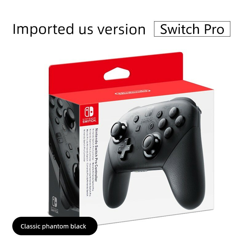 Совместим с беспроводным контроллером Nintendo Switch Pro, игровым контроллером NS, компьютером ПК, поддержкой Steam