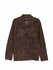 Куртка John Varvatos Suede button-up jacket, размер 50, brown