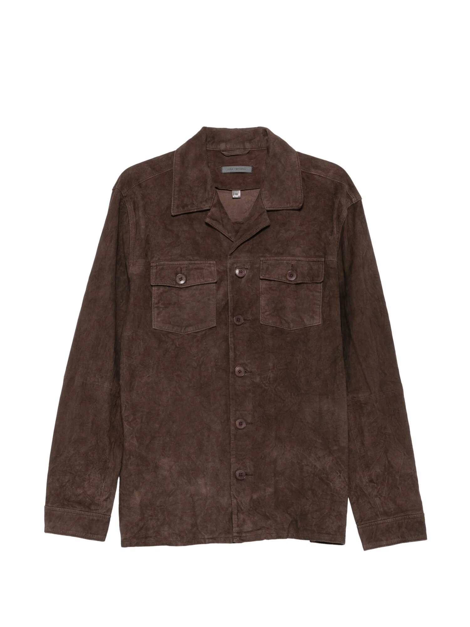 Куртка Suede button-up jacket