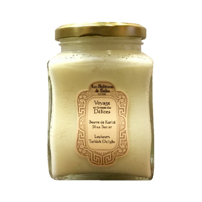 LA sultane de saba shea butter Loukoum turkish delight Масло Франция 300 мл
