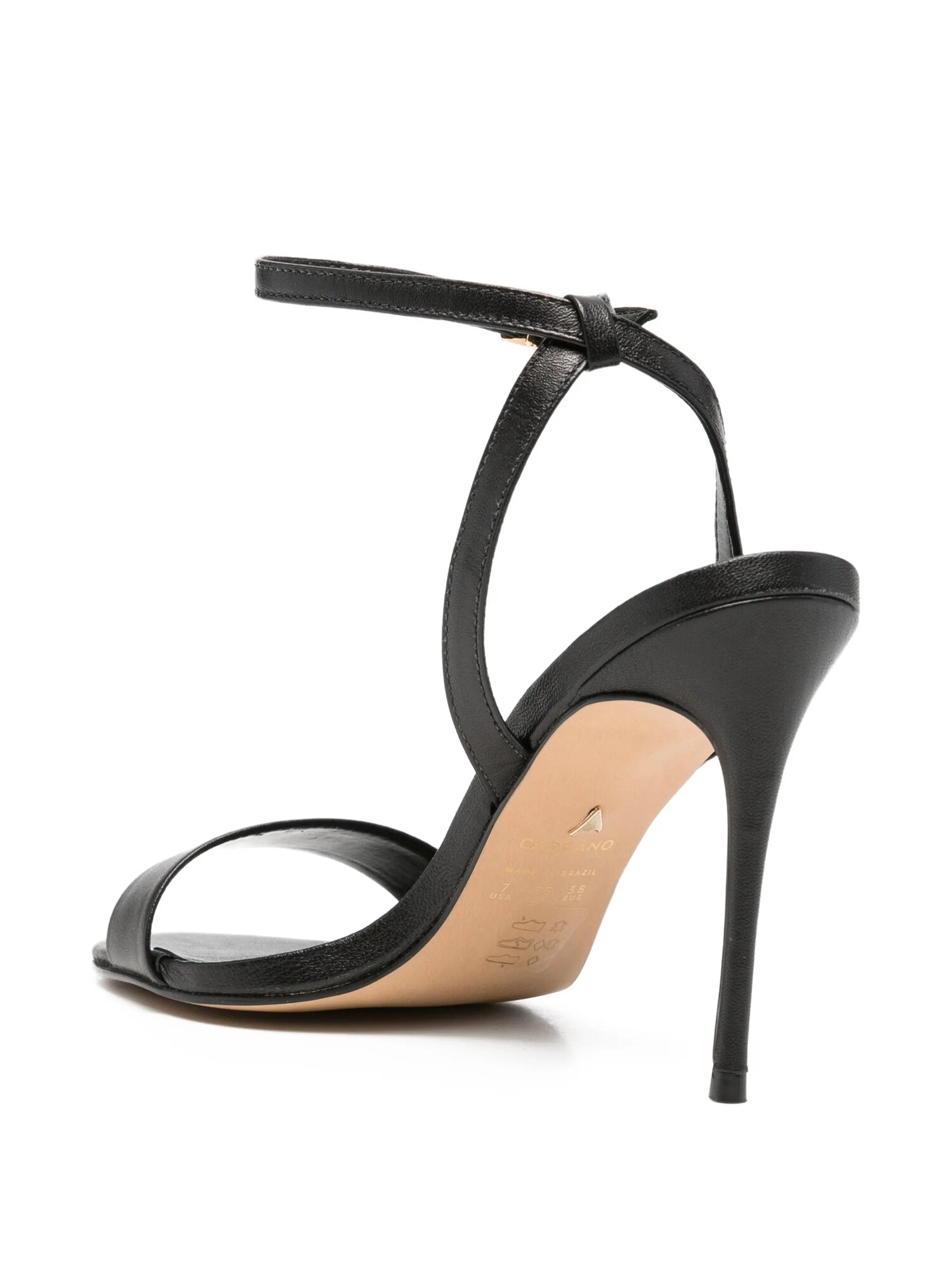 Босоножки Carrano Buckle-fastening sandals, размер 40, черный — фото 1