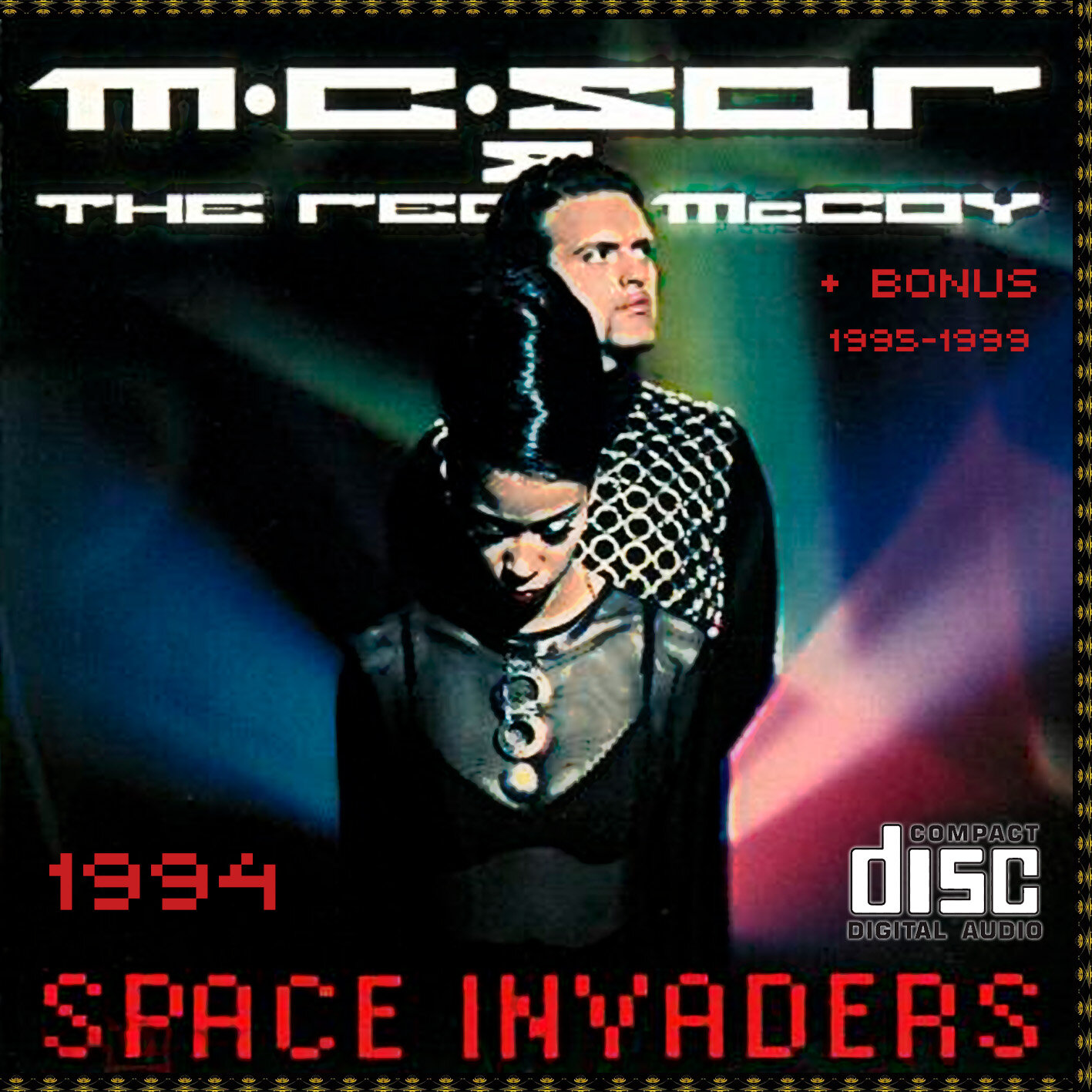 MC Sar & The Real McCoy - Space Invaders (Japan) (1994) + Bonus (легенды 90х) CD (запись на CD-R)