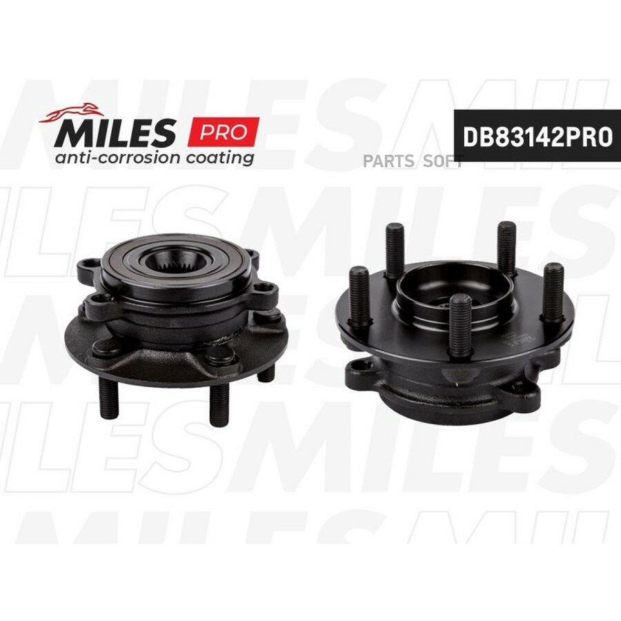 MILES DB83142PRO Ступица с подшипником передняя MAZDA 6 III/CX-5 11-. ()