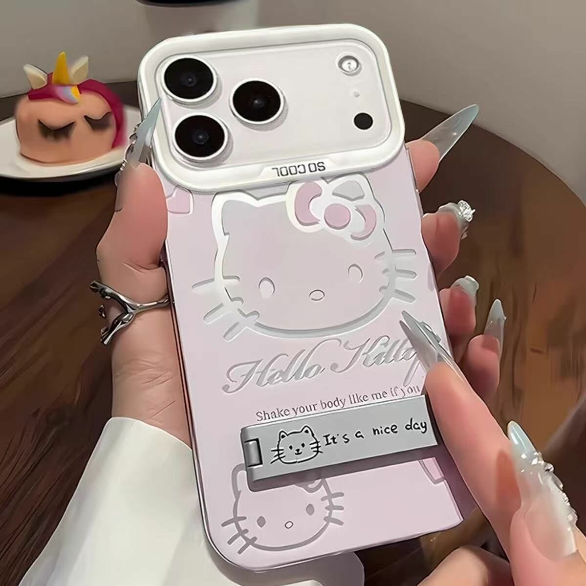 Чехол iphone 17 pro max Hello KT cat