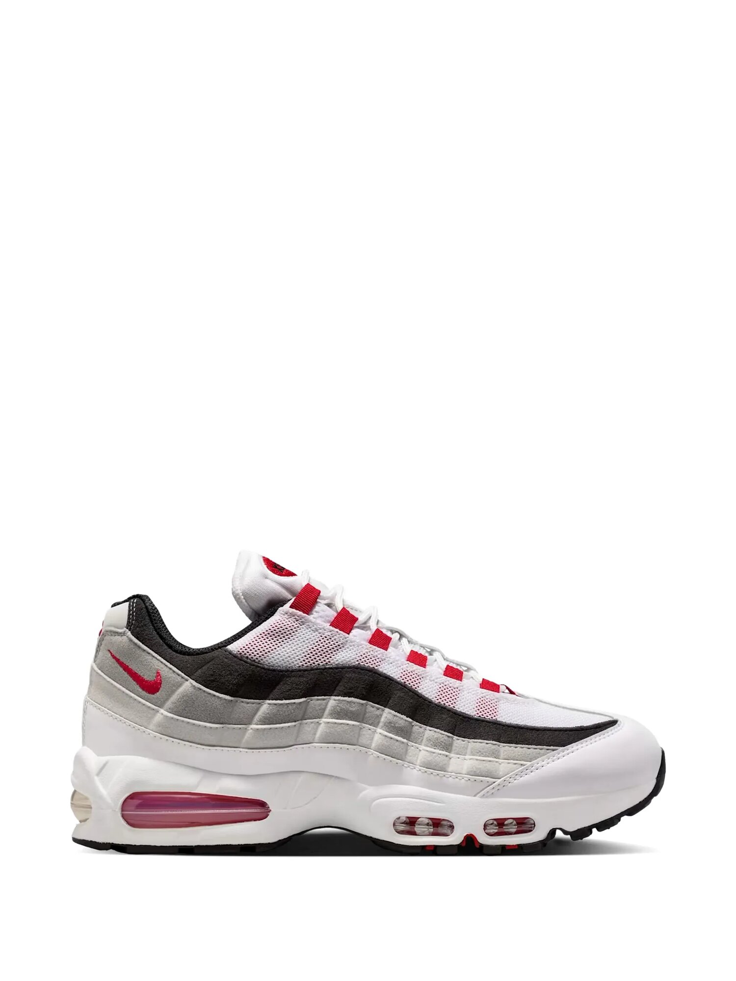 Кроссовки Air Max 95 Big Bubble Comet Red lace-up sneakers