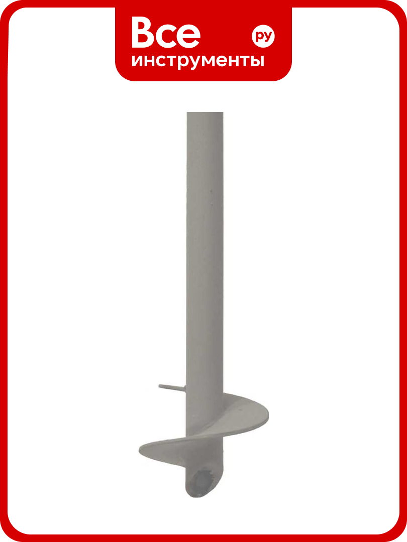 Винтовая трубчатая мини-свая Аншнек 0,75 м, шнек 60 мм P75kr60