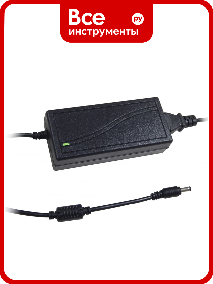 Блок питания ComOnyx 12 В, 5 А, 60 Вт с разъёмом DC 5.5×2.1 мм, co‑ps, корпус из пластика и стали, защита