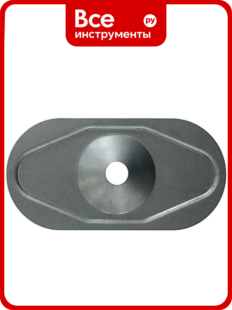Кровельная стальная шайба овальная Holdex RD340x80x0,9 мм (500 шт) RD34080