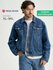 Куртка джинсовая MEGA JEANS Базовая, размер XL, темно-синий