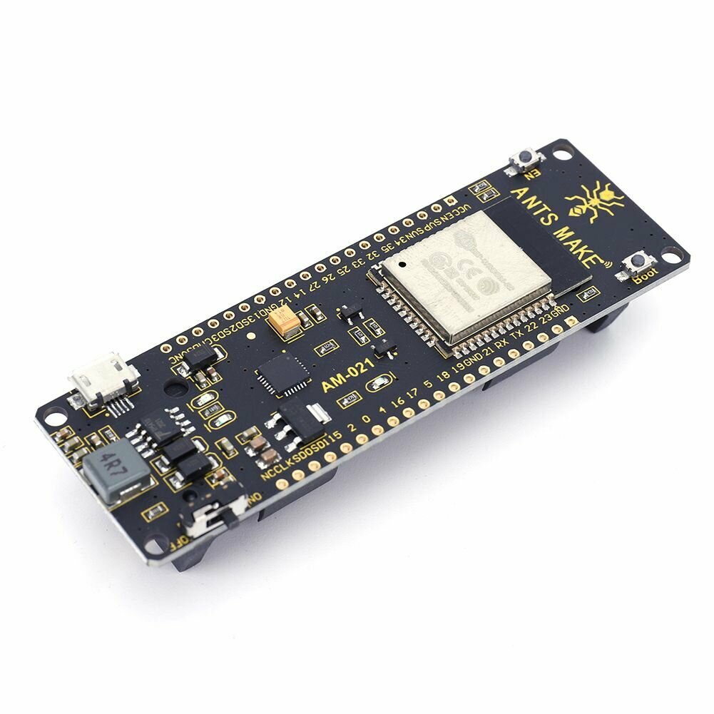 ESP32-WROVER плата разработки: Wi-Fi, Bluetooth, совместима с 18650, вход 3,6 5 В для умного дома