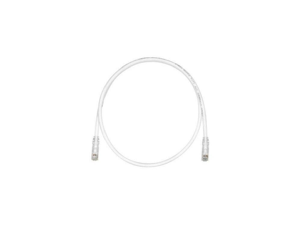 Патч-корд Panduit UTPSPL10MY UTP вилка RJ-45-вилка RJ-45 кат.6 10м белый LSZH