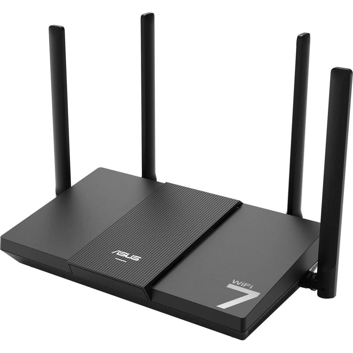 Wi-Fi роутер ASUS RT-BE50, Wi-Fi 7, BE3600, 2.4/5ГГц, 3 LAN, черный