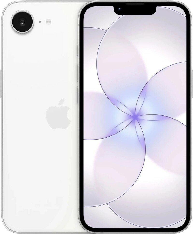 6.1" Смартфон Apple iPhone 17e 256Gb, A3634, NFC, OLED, 60Гц, белый