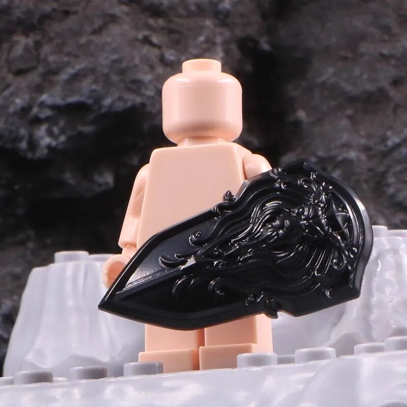 Аксессуары и оружие для минифигурок от FC: Совместимы с конструкторами LEGO