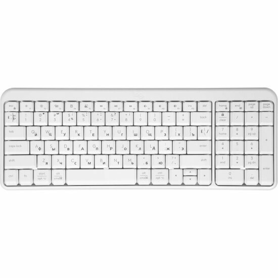Клавиатура Logitech K251 Cordless BT slim белый (920-013364)