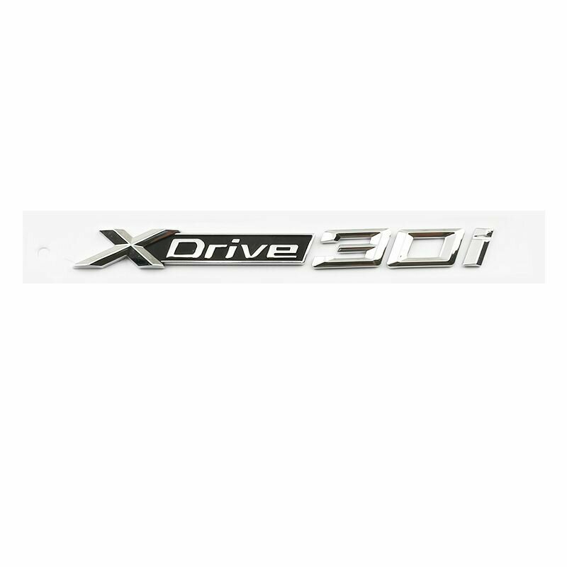 Эмблема BMW xDrive 30i 23 см, шильдик ABS для крыла и багажника, декоративная наклейка авто