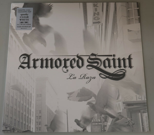 Armored Saint. La Raza (LP Ltd/Spooky Clear White Vinyl/Reissue/Виниловая пластинка)