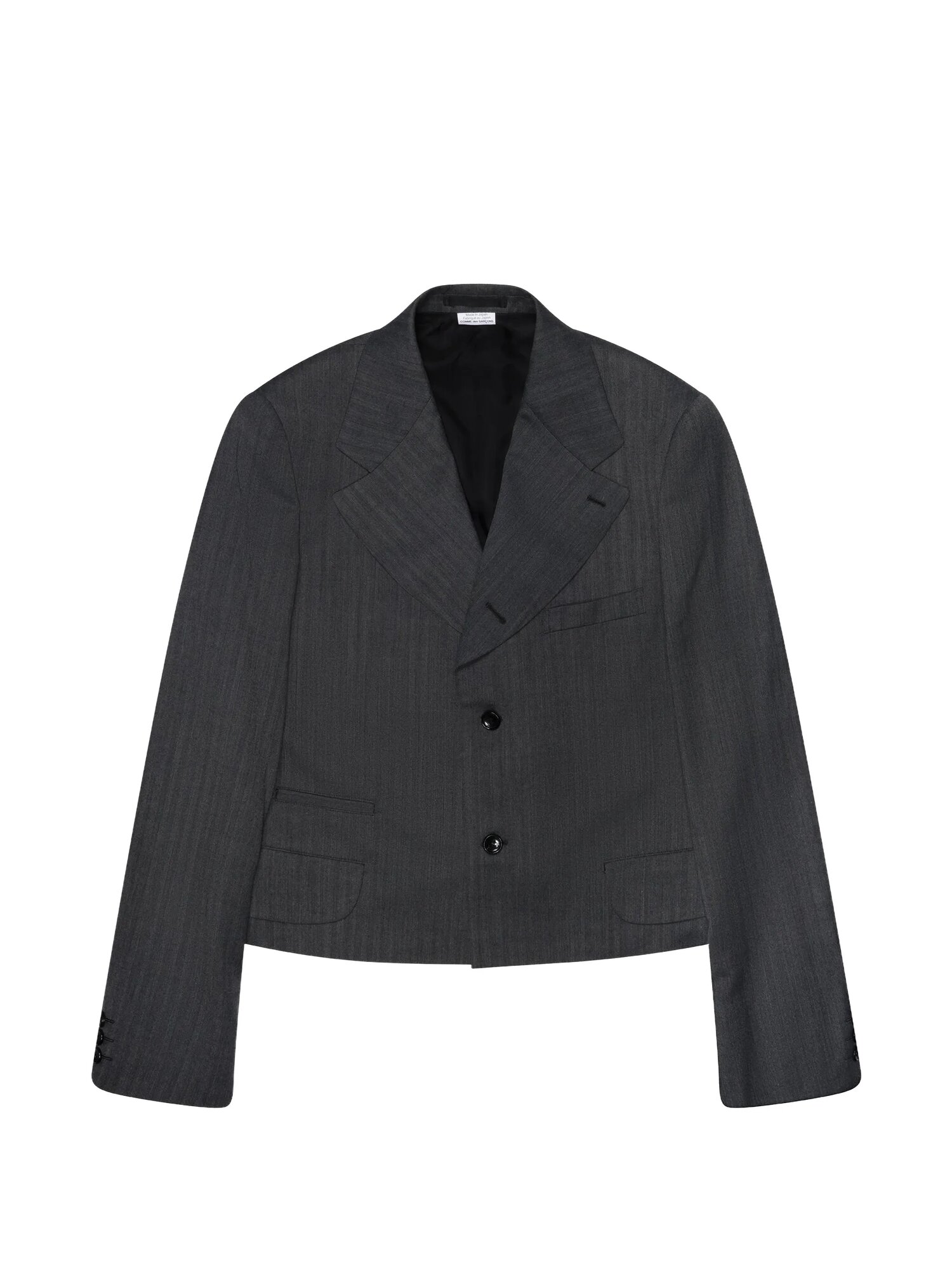 Пиджак Cropped single-breasted blazer