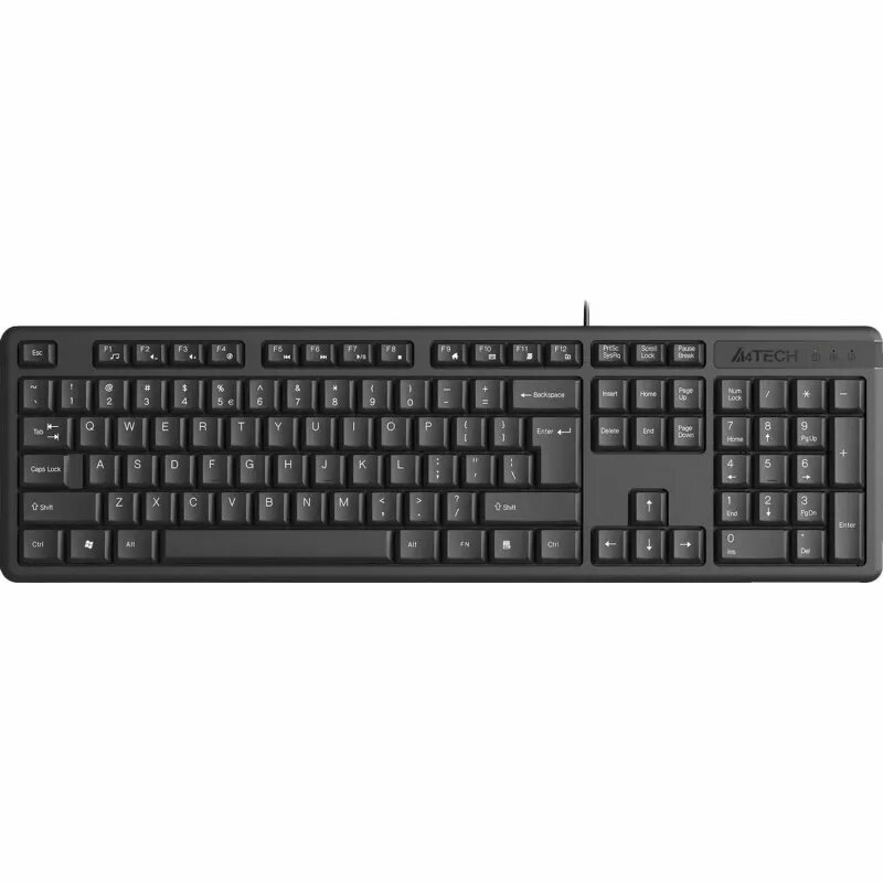 Клавиатура A4Tech KR-3 черный USB, 2128208